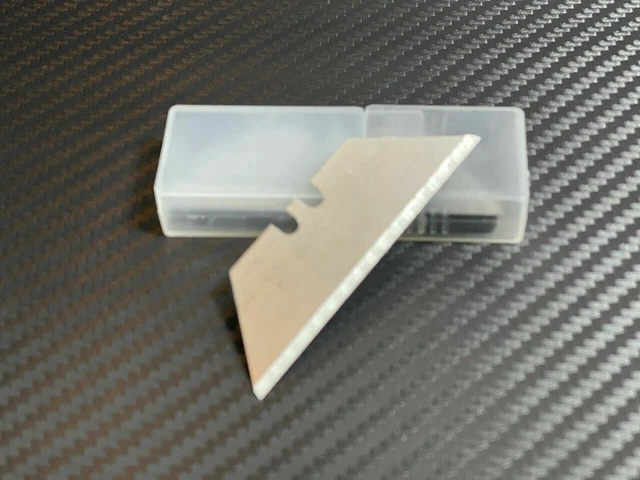 20 PC UTILITY Knife Blades Replacement Refills Standard Razor Box ...