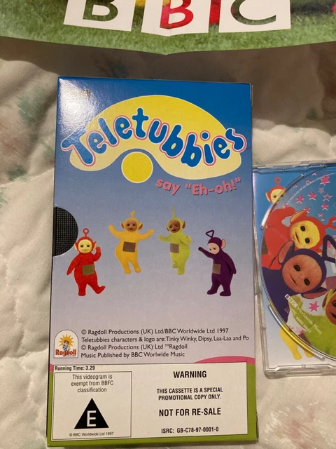 TELETUBBIES POSTER 1996 CBeebies Rare UK , Video & CD BBC £7.50 ...