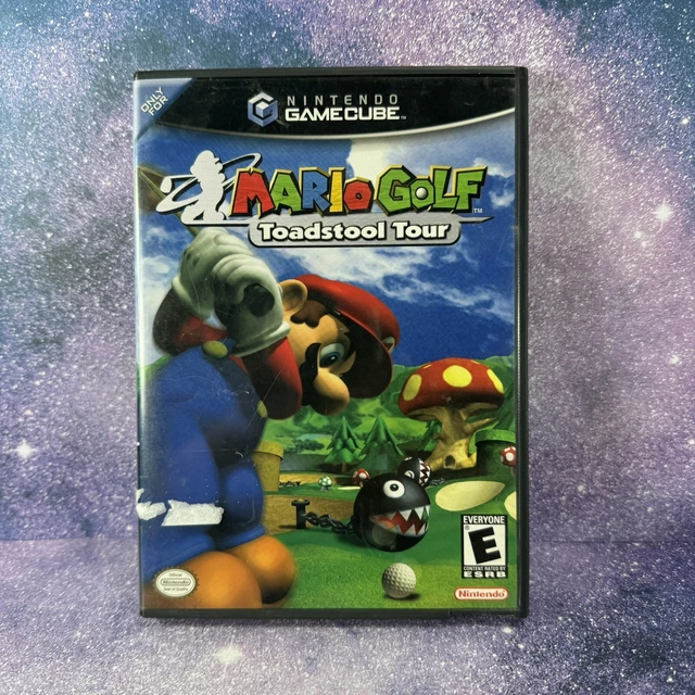 MARIO GOLF TOADSTOOL Tour Nintendo GameCube testé ÉTIQUETTE NOIRE - CIB ...