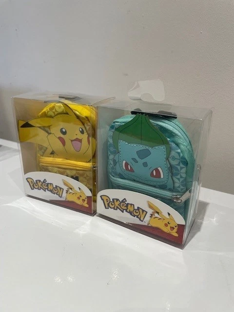 POKEMON MICRO MINI Bags Pikachu & Bulbasaur £21.50 - PicClick UK