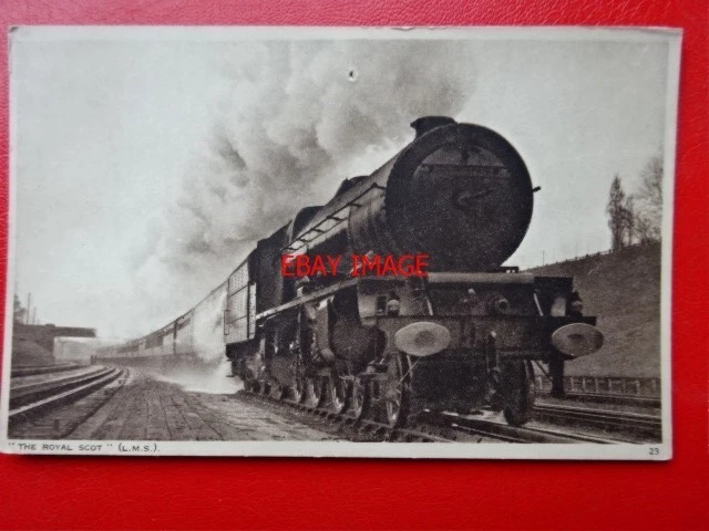 POSTCARD LMS LOCO Hauling The Royal Scot Express £2.00 - PicClick UK