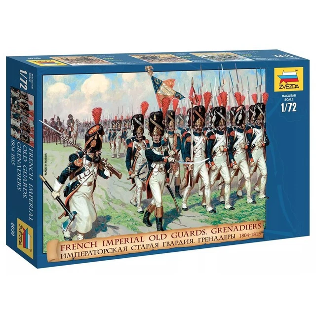 MINIATURE SOLDATS MODEL Kit Modélisme Dioramas Zvezda French Imperial ...