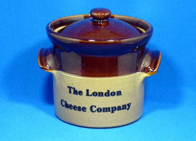 THE LONDON CHEESE Company Lidded Stoneware Pot London Nw1 £4.99 ...
