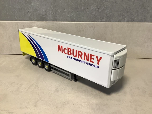 CORGI MODEL TRUCK 1:50 scale - CODE 3 MCBURNEY FRIDGE TRAILER £19.33 ...
