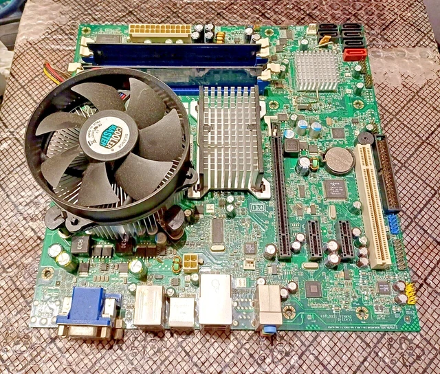 INTEL DESKTOP BOARD DQ35JOE D82085-801 mATX Motherboard SKT775 Bundle £19.95 - PicClick UK