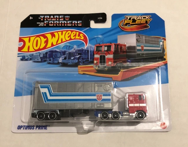 HOT WHEELS TRANSFORMERS OPTIMUS PRIME Track Fleet - New *Boxed Shipping ...