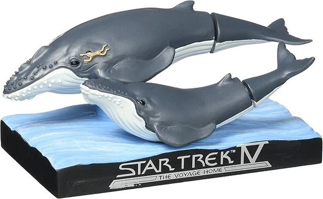 STAR TREK IV Wackelkopf-Figur Whales & Spock Limitierte Rarität Neu EUR ...