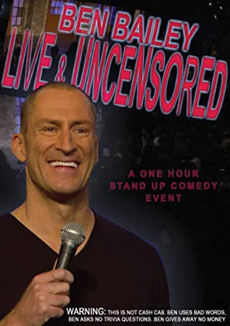 BEN BAILEY Live and Uncensored - New DVD - A11501z £19.04 - PicClick UK
