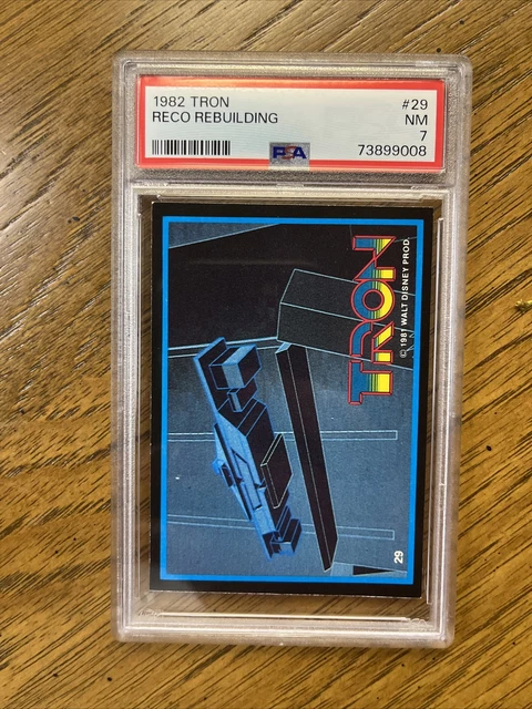 1982 WALT DISNEY TRON #29 Reco Rebuilding PSA 7 EUR 27,29 - PicClick FR
