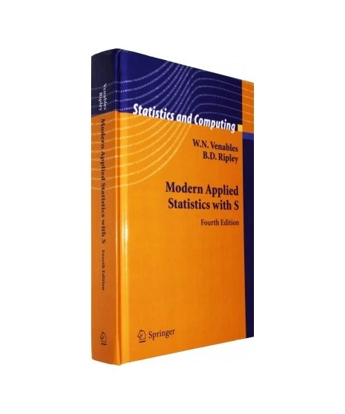 MODERN APPLIED STATISTICS with S, W. N. Venables, B. D. Ripley EUR 25,84 - PicClick FR