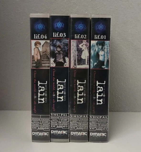 SERIAL EXPERIMENTS LAIN Vhs Completa 1 2 E 4 Sigillate EUR 180,00 ...