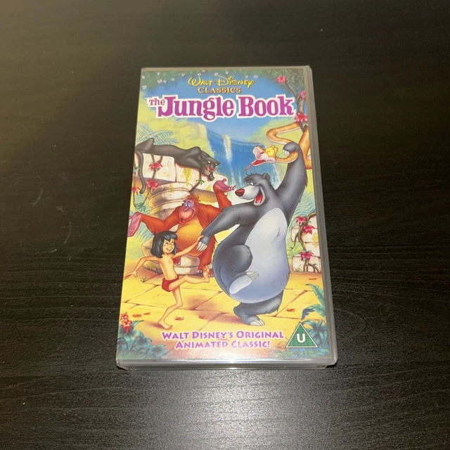 WALT DISNEY CLASSICS The Jungle Book VHS Video Cassette Tape £4.99 ...