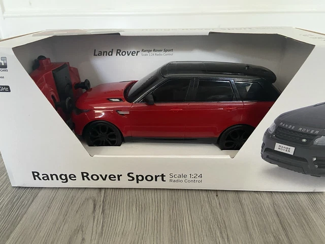 RANGE ROVER SPORT Red Radio Control CMJ Cars Scale 1:24 Brand New In ...