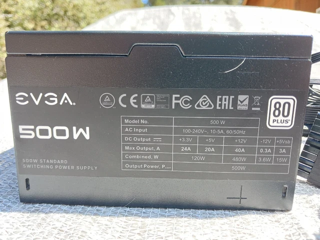 EVGA 100-W1-0500 500W Power Supply Module 80Plus 24 Pin $35.00 - PicClick
