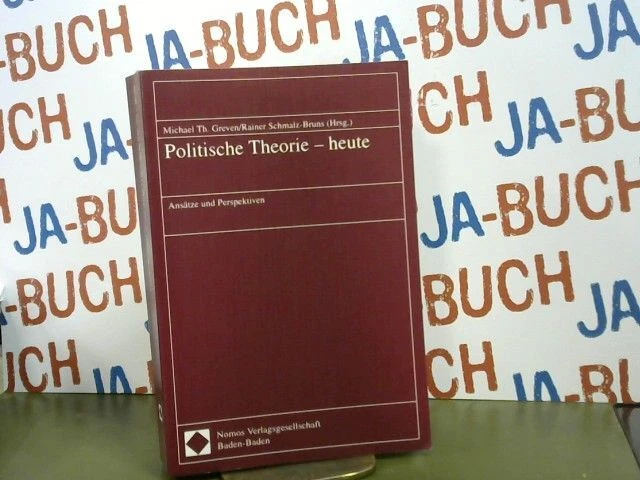 POLITISCHE THEORIE - heute Greven, Michael Th. und Rainer Schmalz-Bruns: EUR 31,40 - PicClick FR