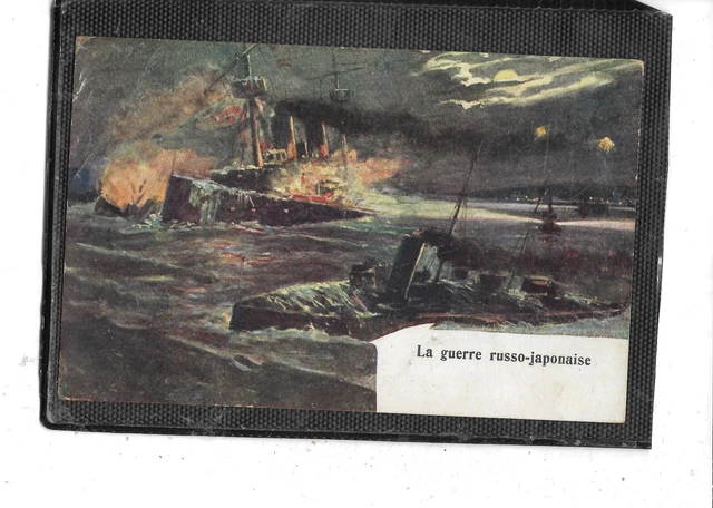 CPA-MILITARIA-GUERRE RUSSO JAPONAISE-1904-SCÉNE de BATAILLE NAVALE EUR 2,49 - PicClick FR