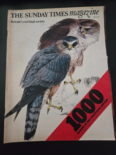 THE SUNDAY TIMES Culture Magazine June 22 1969 Raymond Ching Edition ...
