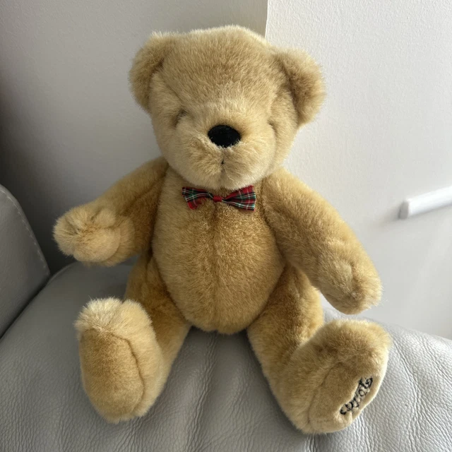 VINTAGE BOOTS TEDDY Bear Brown Soft Plush Toy traditional jointed ...