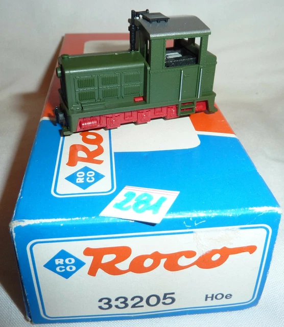 ROCO 33205 H0E - KLEINSTLOKOMOTIVE; FELDBAHN; DIESELLOK (281) £37.46 ...