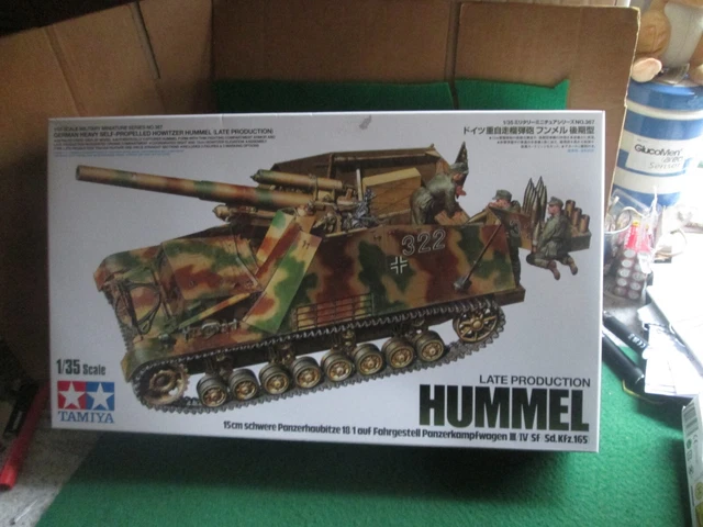 TAMIYA GERMAN SELF Propelled Howitzer Hummel (1:35 Scale) Lot M79 New ...