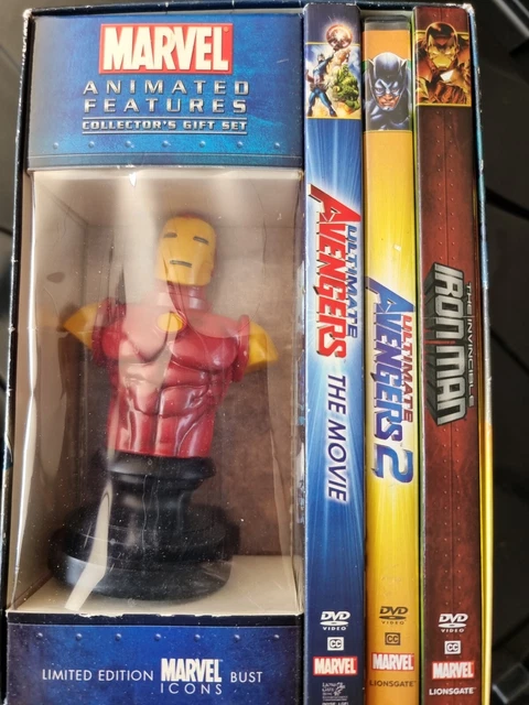 MARVEL ANIMATED FEATURES Collectors Gift Set (DVD, 2007) 3 Discs US ...