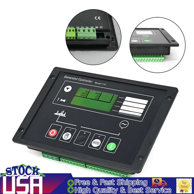DSE710 DIESEL GENERATOR Controller Genset Auto Start Control Module ...