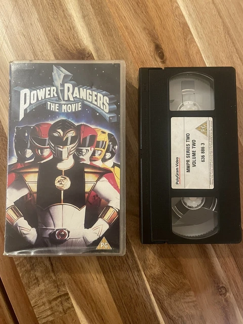 MIGHTY MORPHIN POWER Rangers: The Movie VHS 1995 Clamshell Animated ...