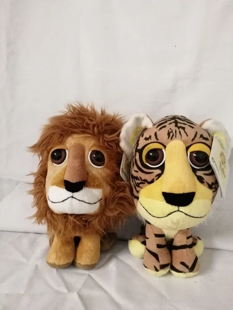 PROTECTED WORLD LION and Tiger 25cm tall plush new with tags £31.91 ...