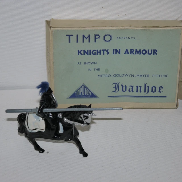 TIMPO KNIGHTS IN ARMOUR 1950's K.N 55 IVANHOE BLACK £100.00 - PicClick UK