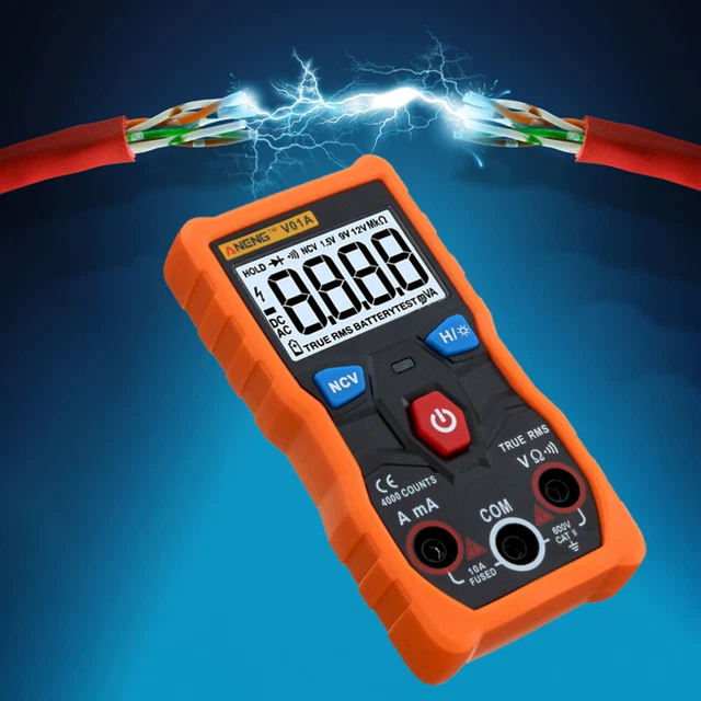 HOCHPRÄZISE METER DIGITAL Multimeter Ampere Widerstand Meter Tester EUR ...