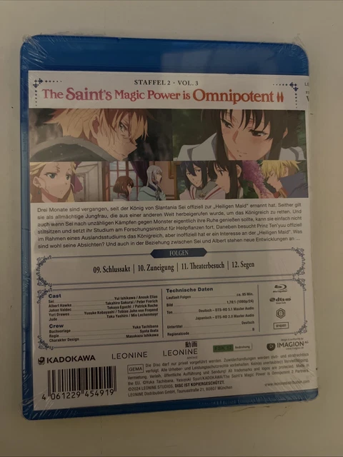 THE SAINT'S MAGIC Power is Omnipotent St. 2 Vol. 3 Blu-ray) Syota Ibata ...