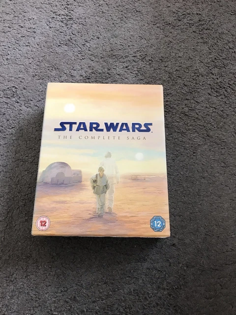 STAR WARS THE Complete Saga Box Set Blu-Ray 6 Films 3 Bonus Discs EUR ...