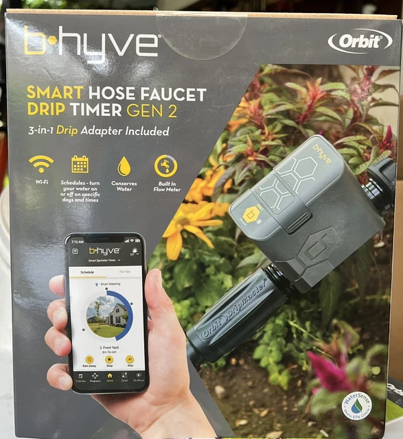 ORBIT B-HYVE GEN 2 Smart Hose Faucet Irrigation Controller/Wi-Fi Hub ...