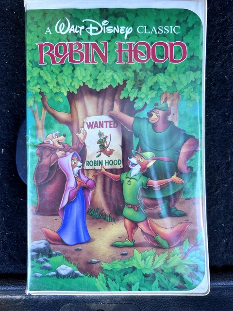 VTG WALT DISNEY Classic Robin Hood VHS Tape 1991 £4.44 - PicClick UK