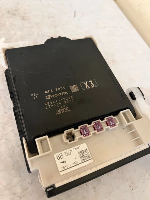 2020 TOYOTA COROLLA Multiplex Network Body Control Module Oem 89221 ...