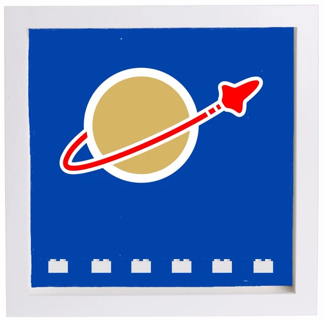 DISPLAY FRAME FOR Lego ® classic space minifigures figures 25cm case £ ...
