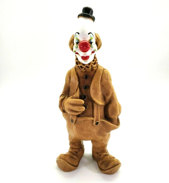 VINTAGE ANDREOLI HAND in Pocket Clown 1978 Tan Poly Resin £27.74 ...
