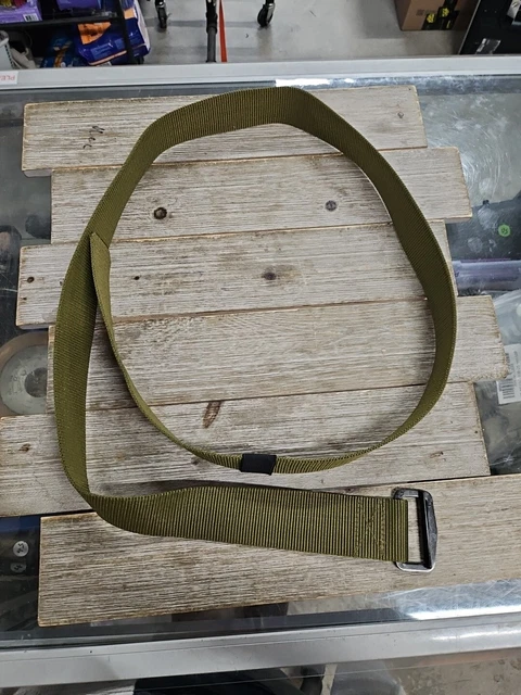 USMC MCMAP GREEN Utility Belt With Black Tab 59" Long $60.00 - PicClick