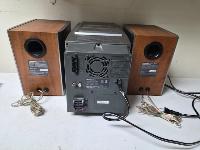 PANASONIC SC-PM28 5 CD Changer Compact Stereo System (SA-PM28) $99.99 ...