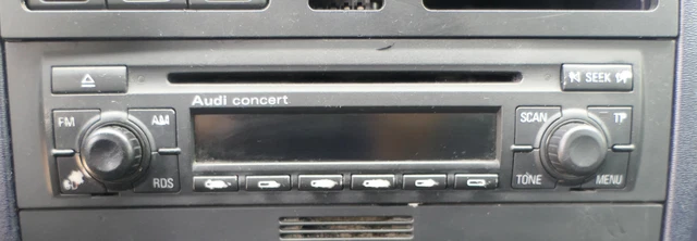 AUDI A3 8L Radio CD Player Original Concert 4B0035186P Avec Code EUR 152,46 - PicClick FR