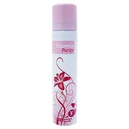TIAMA WOMEN'S AEROSOL Body Spray Fragrance (Purity) 6's - 75ml £4.75 ...