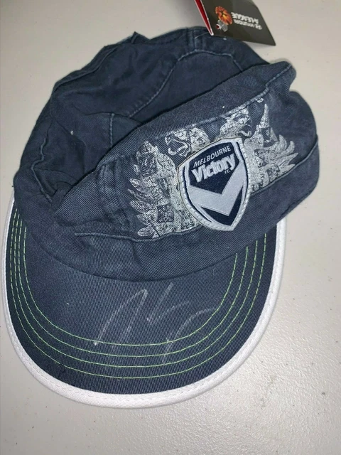 ARCHIE THOMPSON (MELBOURNE Victory) signed Melbourne Victory Cap + COA ...