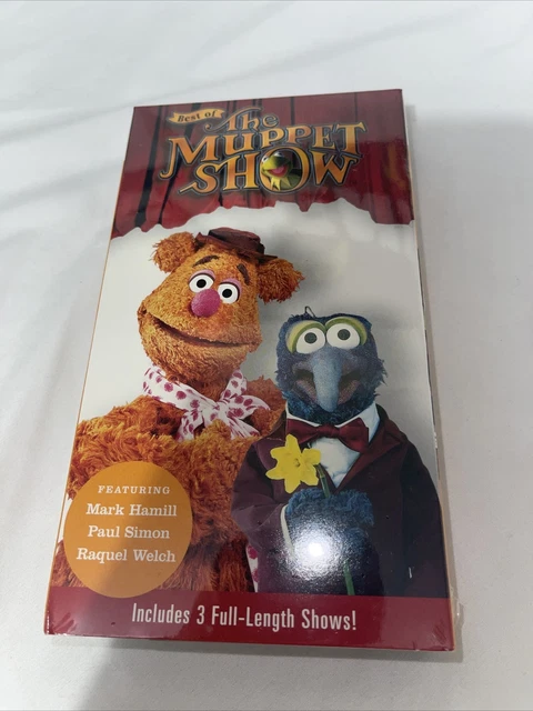BEST OF THE Muppet Show VHS Tape Mark Hamill Paul Simon Raquel Welch ...