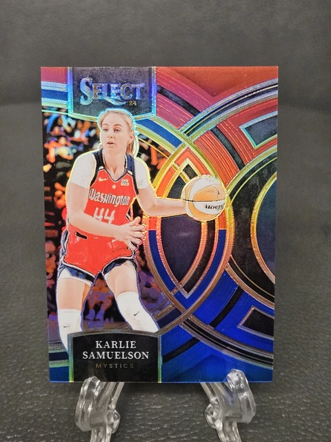 KARLIE SAMUELSON 2024-25 Select Wnba Premier Level Red Blue Prizm /399 ...