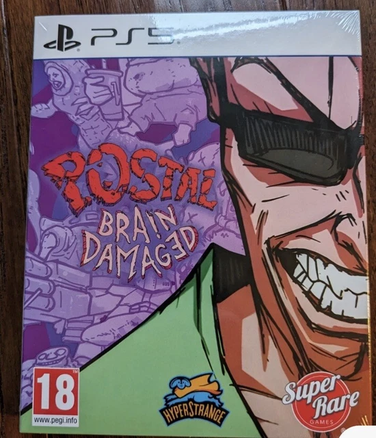POSTAL BRAIN DAMAGED PS5 Playstation 5 Super Rare Games - NEW, sealed ...