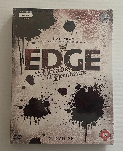 WWE / WWF Edge - A Decade of Decadence Limited Edition 0348/2000 - New Sealed EUR 29,29 ...