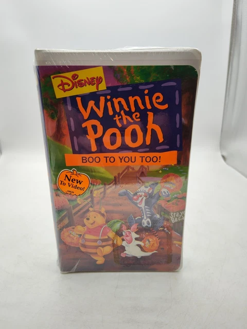 RARE-DISNEY-WINNIE THE POOH-BOO to You Too (VHS, 1997) BRAND NEW SEALED ...