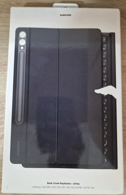 SAMSUNG BOOK COVER Keyboard Tab S10+ S9+ S9FE+ AI Key £79.99 - PicClick UK