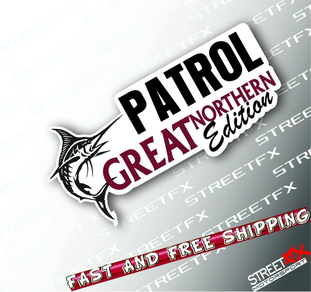 GREAT NORTHERN EDITION Decal 4x4 4WD Beer Ute Offroad Truck For Nissan ...