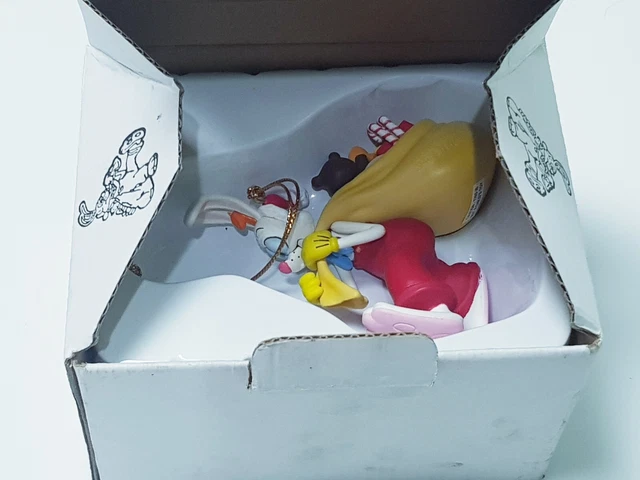 DISNEYS ROGER RABBIT Hanging Christmas Collectable Ornament By Grolier ...